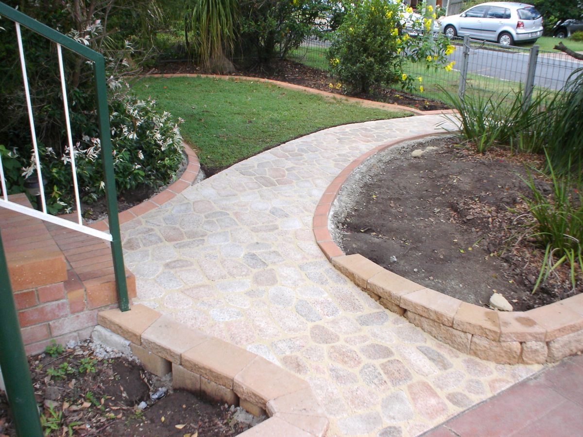 Paths Borders and Edging - GM Landscaping Services Pty Ltd